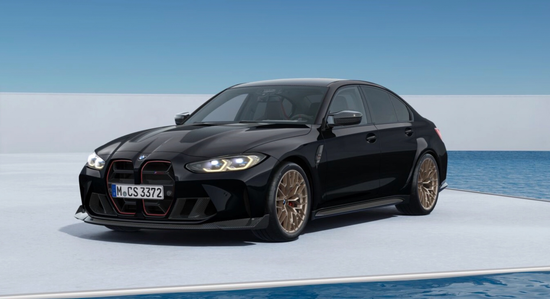BMW Says M3 CS Will Be Available For One Year, Shows 543-HP Sedan In ...