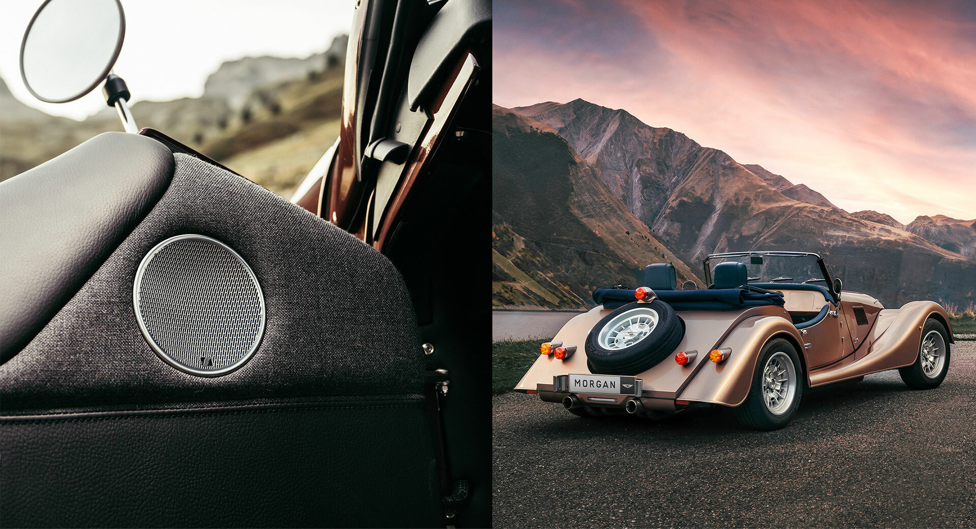 Morgan Plus Four And Plus Six Have A Custom Sennheiser Audio System ...