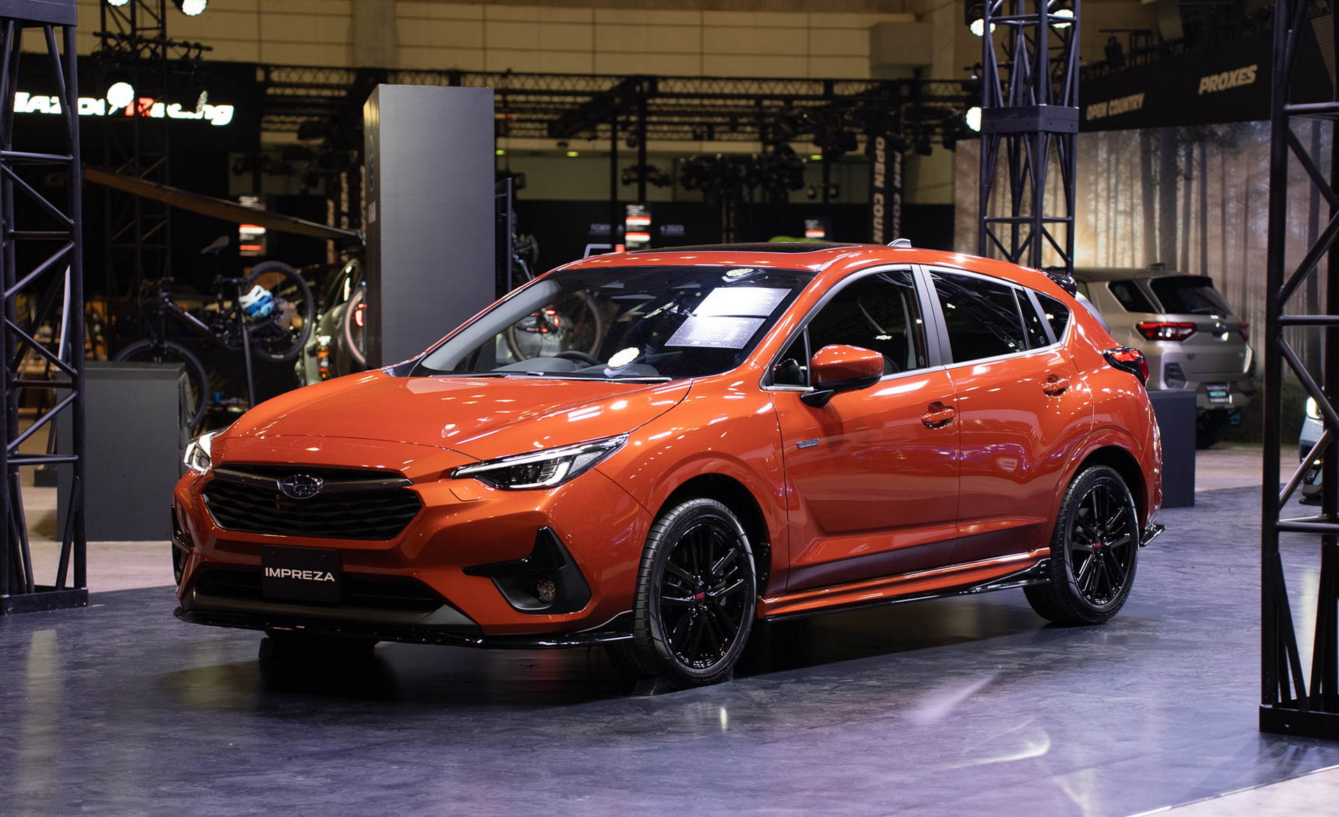 Subaru Impreza Dressed With STI Parts Shows Its Sporty Side In Tokyo ...