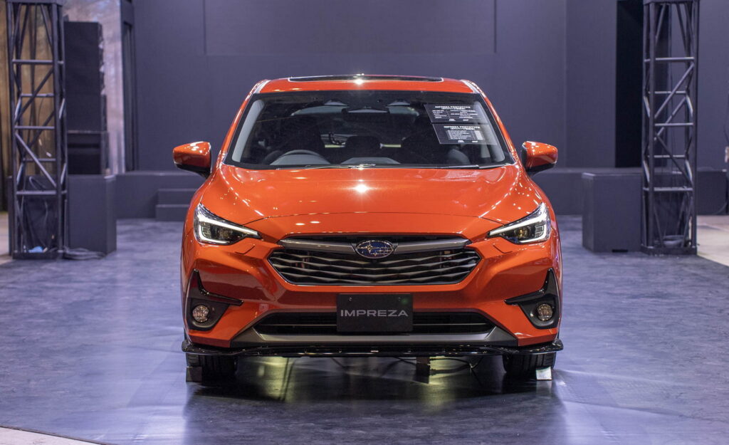 Subaru Impreza Dressed With STI Parts Shows Its Sporty Side In Tokyo ...