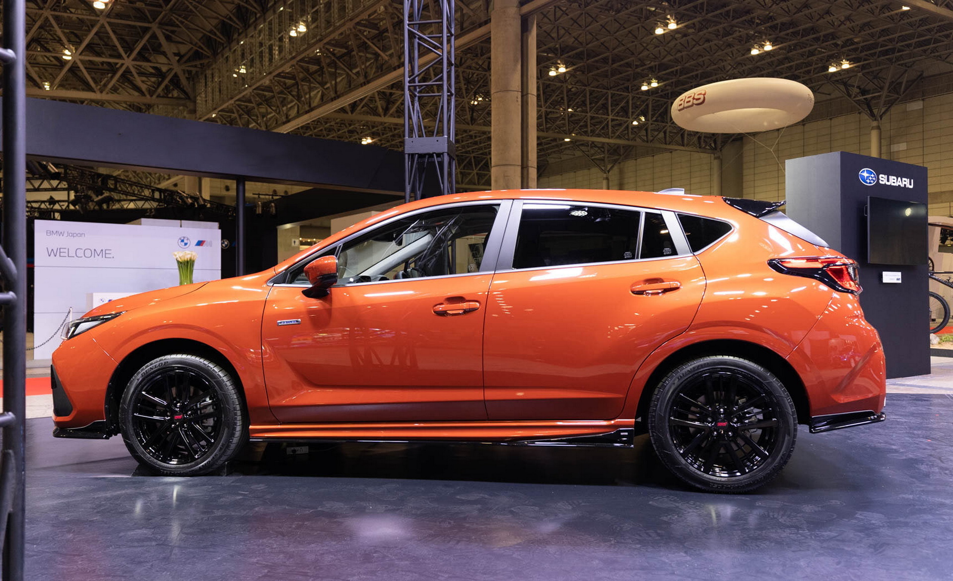 Subaru Impreza Dressed With STI Parts Shows Its Sporty Side In Tokyo ...