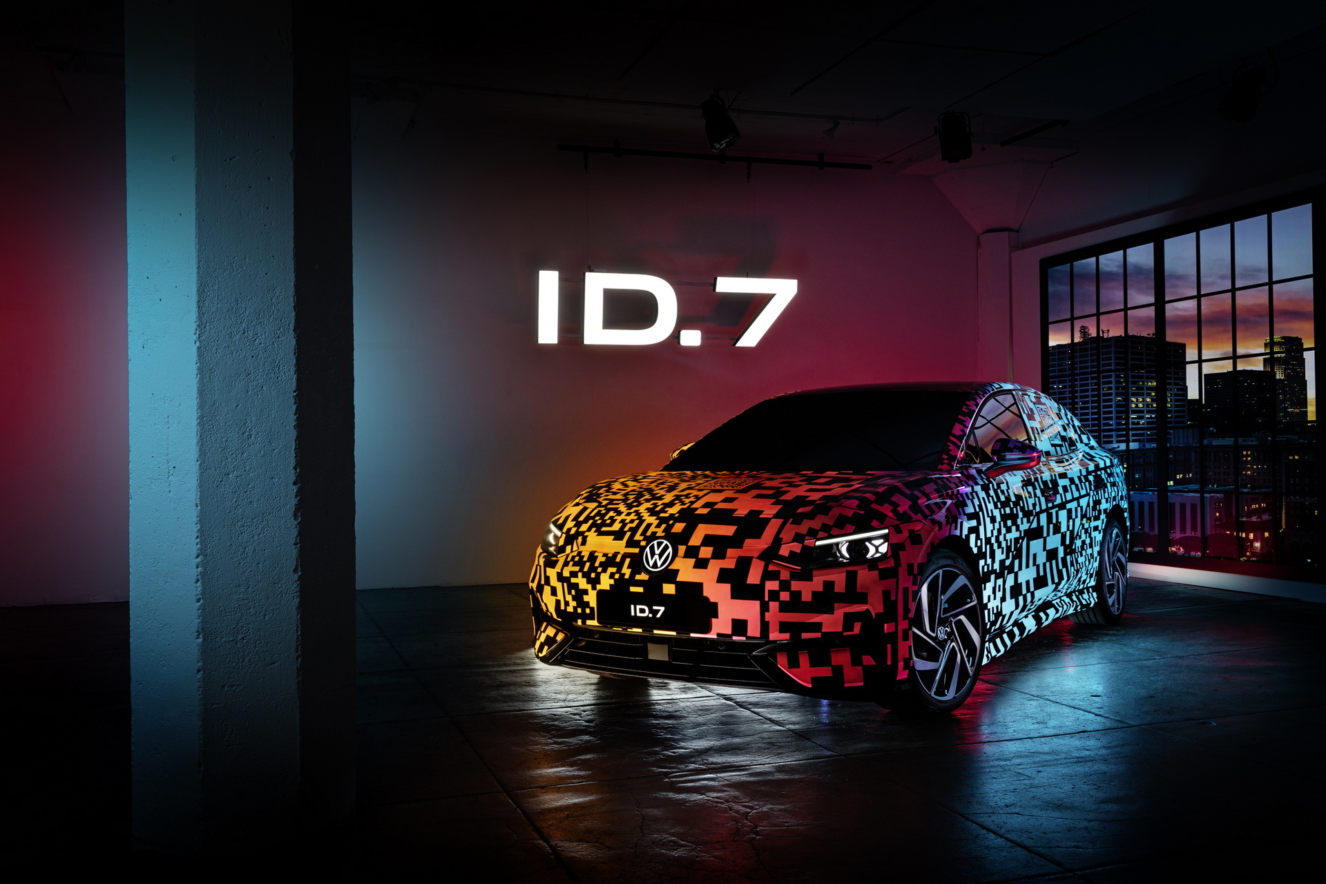 2024 VW ID.7 Electric Sedan Comes To CES With Up To 435-Mile Range ...