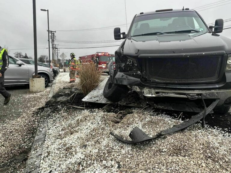 Pickup Driver Crashes Into Volvo Dealership Destroying Five Cars ...