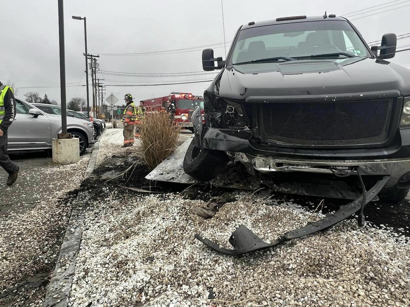 Pickup Driver Crashes Into Volvo Dealership Destroying Five Cars ...