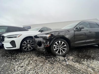 Pickup Driver Crashes Into Volvo Dealership Destroying Five Cars ...