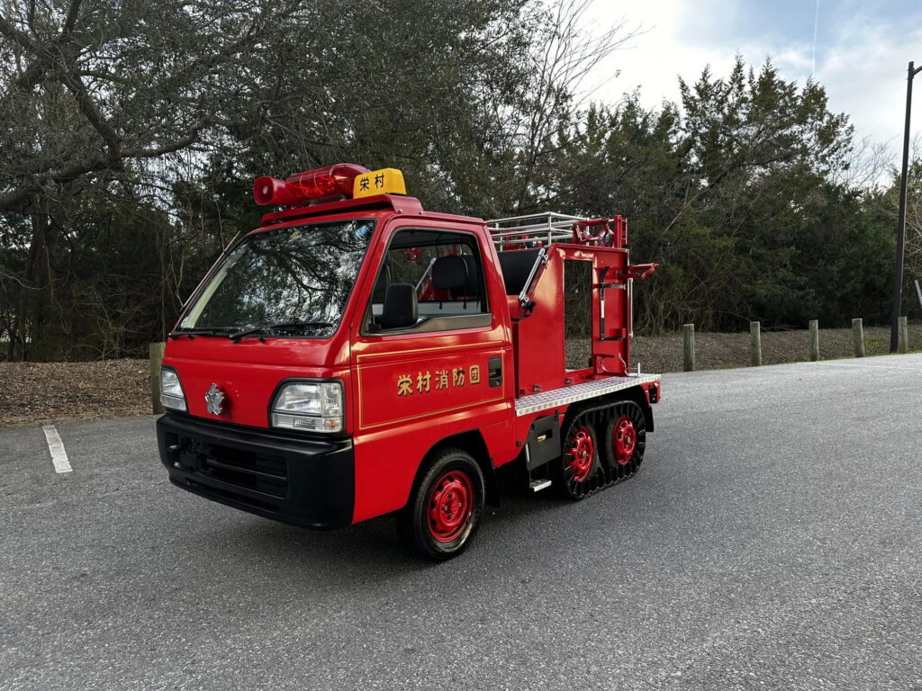 Live Your Childhood Dreams With Rare 1996 Honda Acty Crawler 6×6 Fire ...
