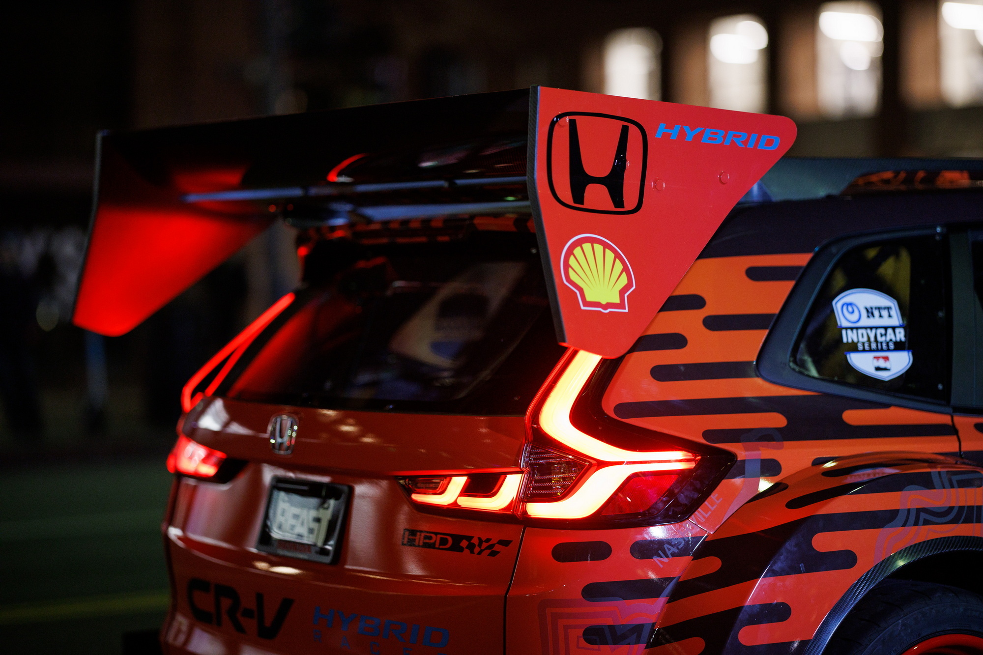 Honda Put An 800-HP INDYCAR Hybrid V6 Under A CR-V Shell | Carscoops
