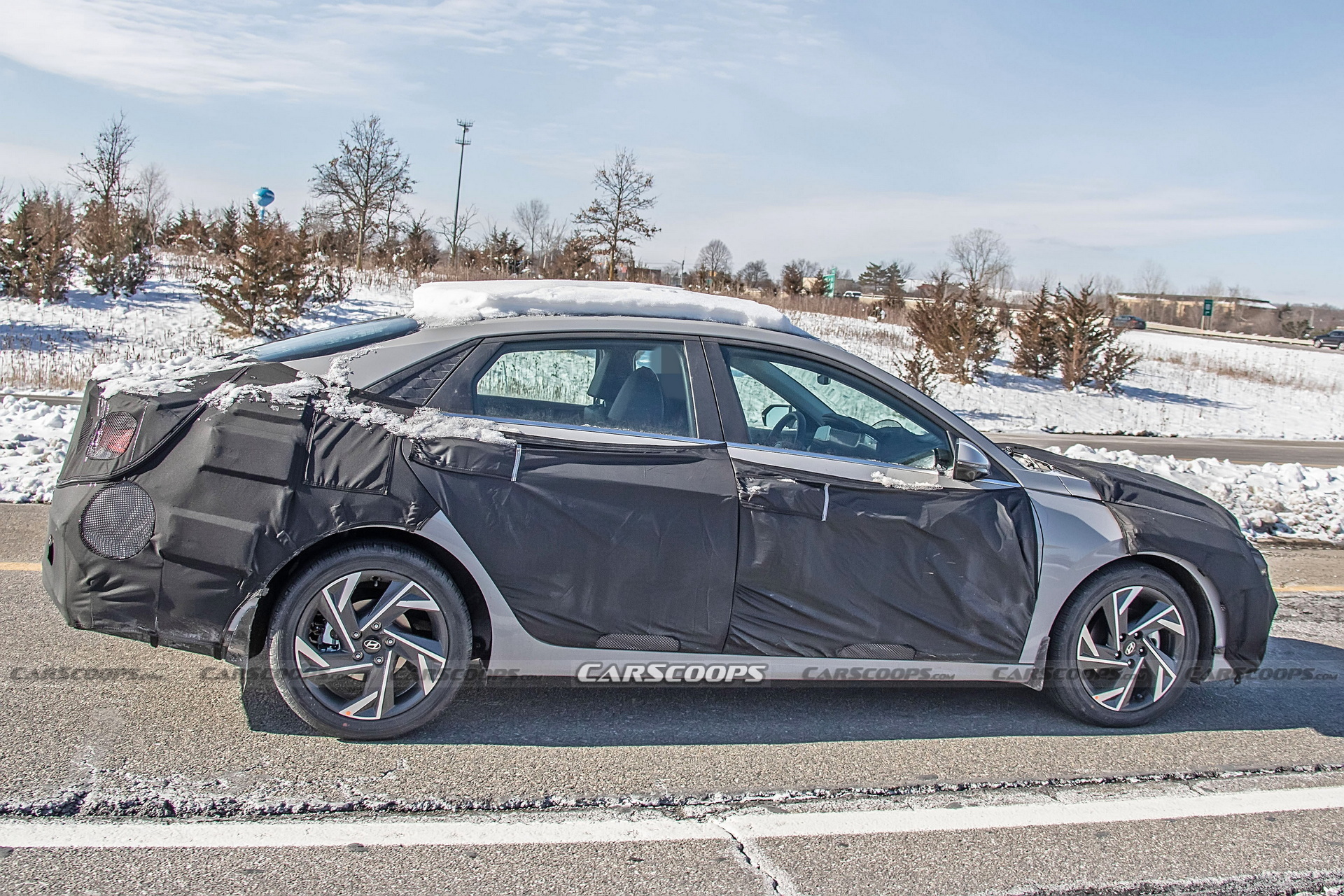 2024 Hyundai Elantra Spied: First Look At Facelifted Sedan | Carscoops