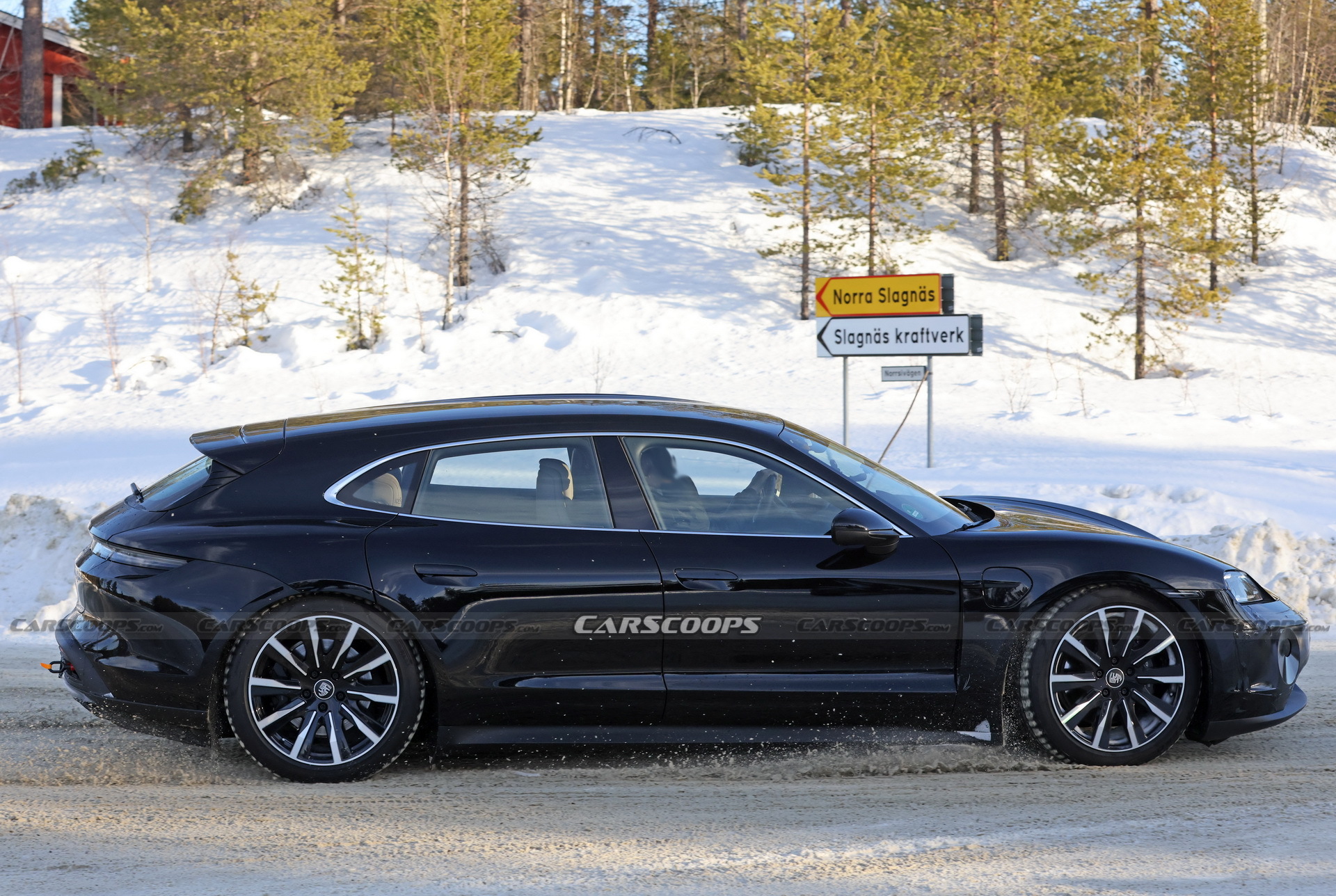 2024 Porsche Taycan Facelift Shows Off New Headlights In Latest Spy ...