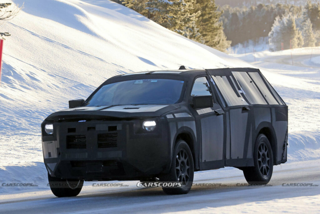 2024 Ram 1200 Spied Testing Alongside The Fiat Toro | Carscoops
