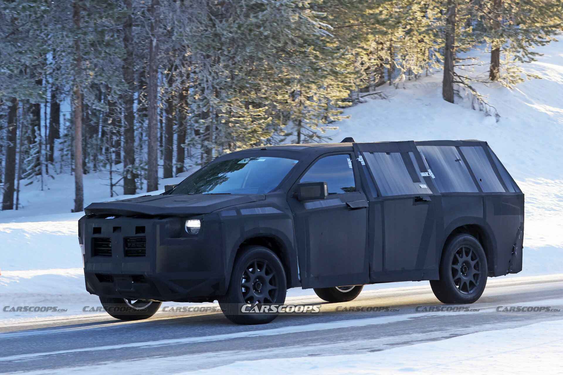 2024 Ram 1200 Spied Testing Alongside The Fiat Toro | Carscoops