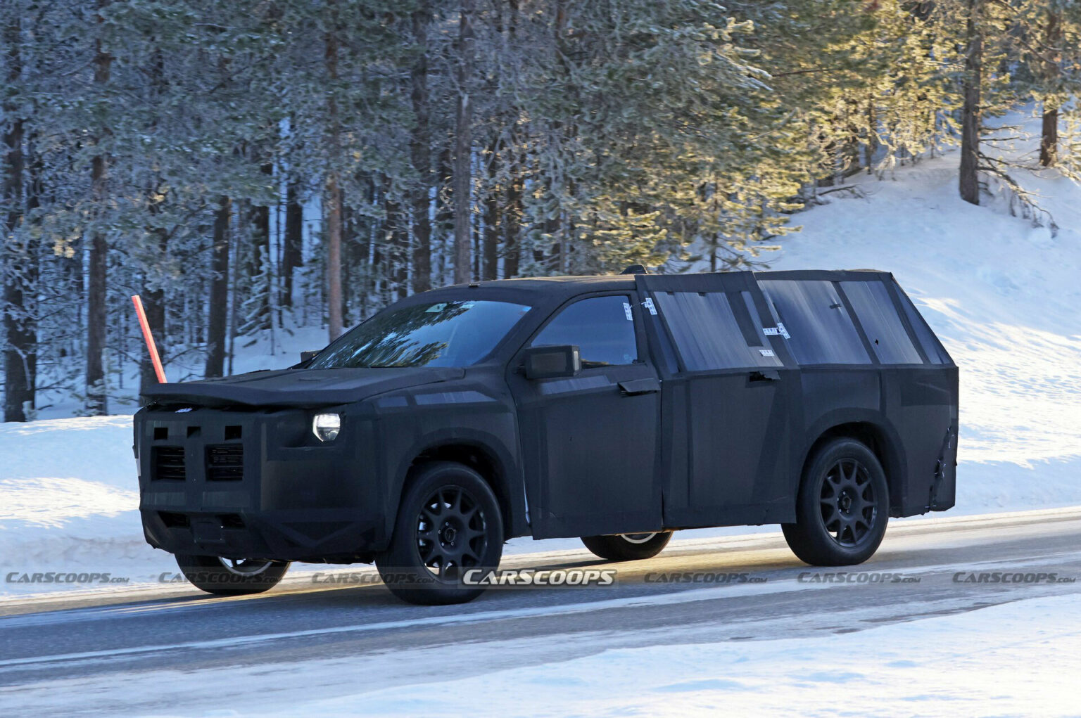 2024 Ram 1200 Spied Testing Alongside The Fiat Toro | Carscoops