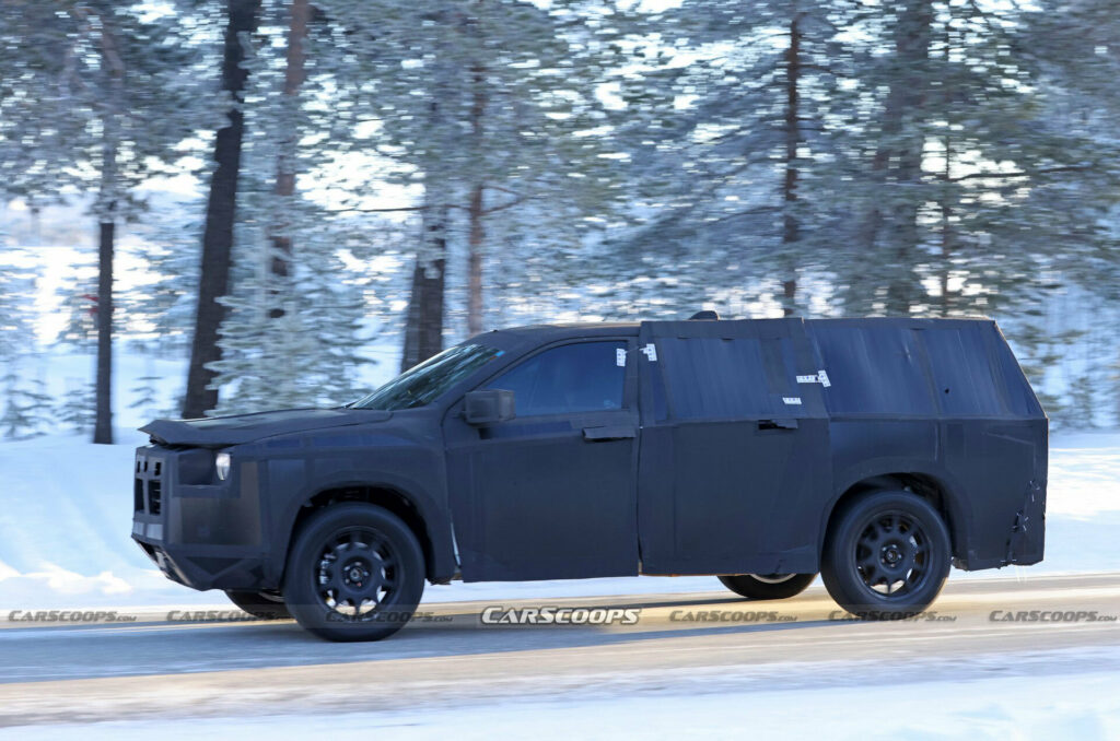2024 Ram 1200 Spied Testing Alongside The Fiat Toro | Carscoops