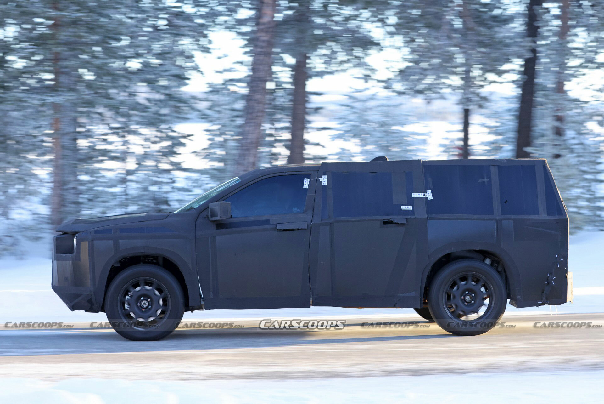 2024 Ram 1200 Spied Testing Alongside The Fiat Toro | Carscoops