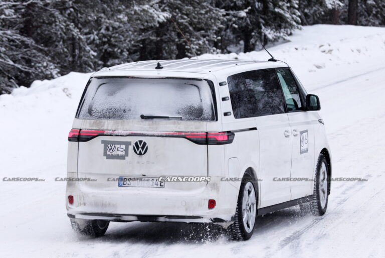 America’s 2024 VW ID. Buzz Long Wheelbase Caught Undisguised | Carscoops