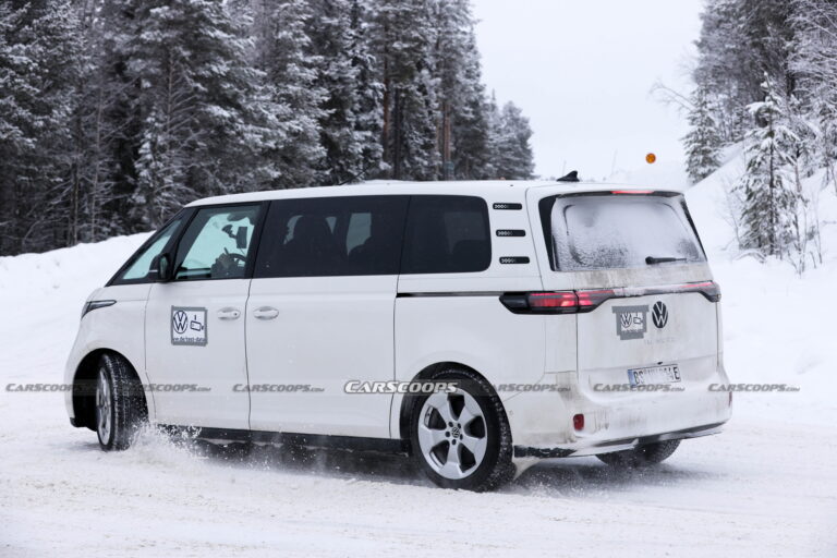 America’s 2024 VW ID. Buzz Long Wheelbase Caught Undisguised | Carscoops