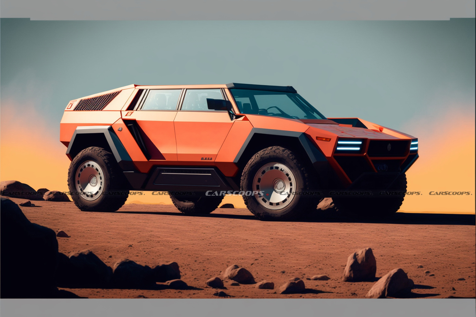 What If Lamborghini Made A New LM003 Instead Of The Urus? | Carscoops