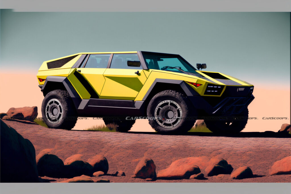 What If Lamborghini Made A New LM003 Instead Of The Urus? | Carscoops