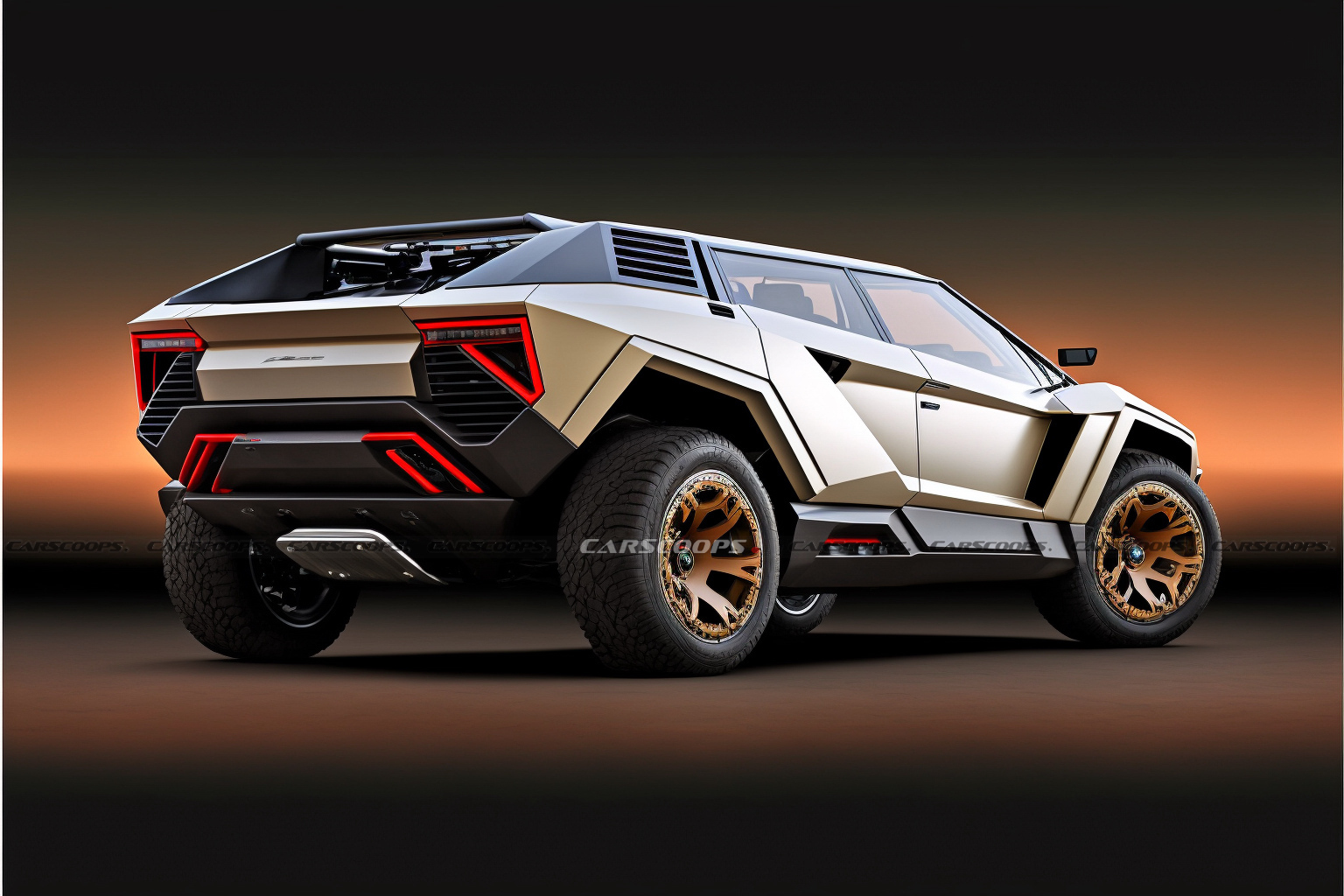 What If Lamborghini Made A New LM003 Instead Of The Urus? | Carscoops