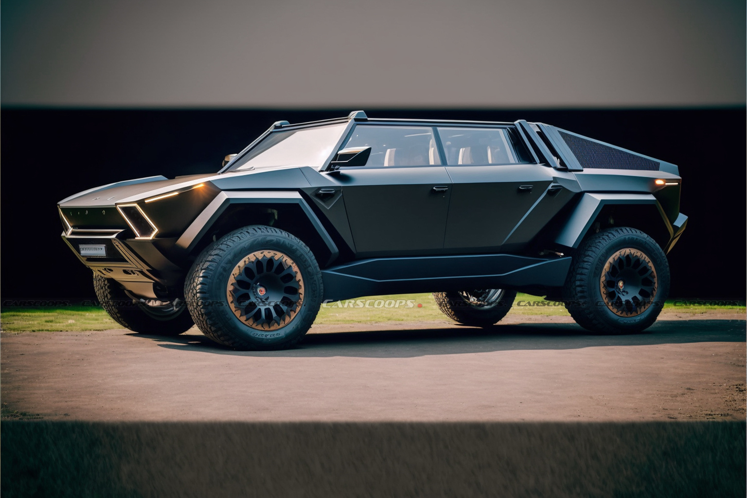 What If Lamborghini Made A New LM003 Instead Of The Urus? | Carscoops