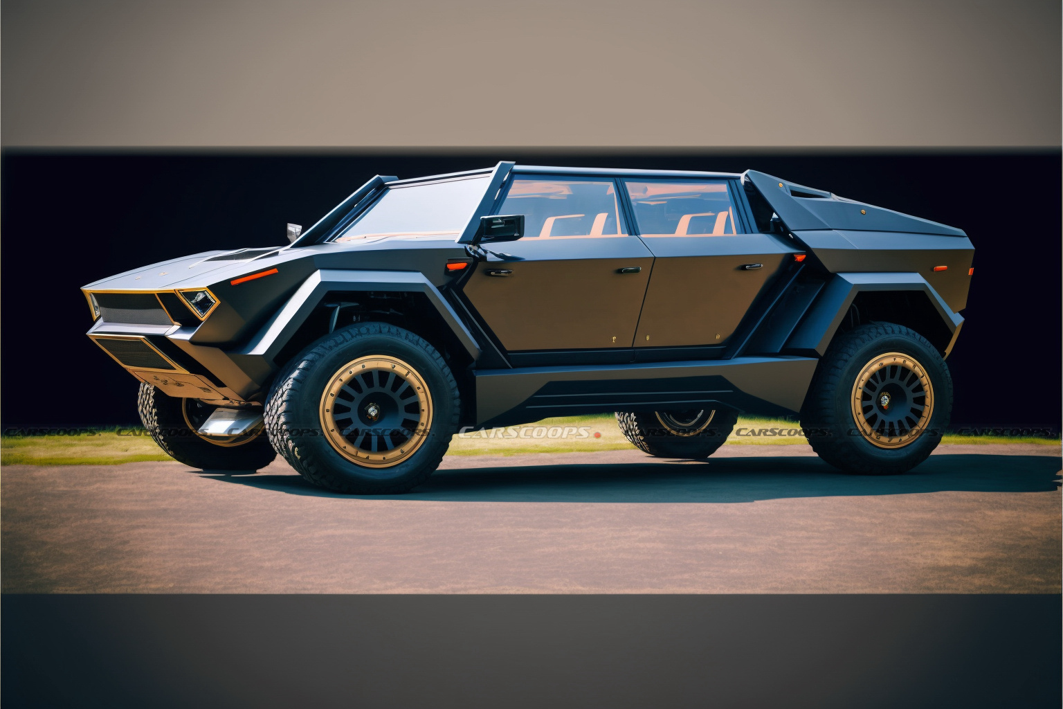 What If Lamborghini Made A New LM003 Instead Of The Urus? | Carscoops