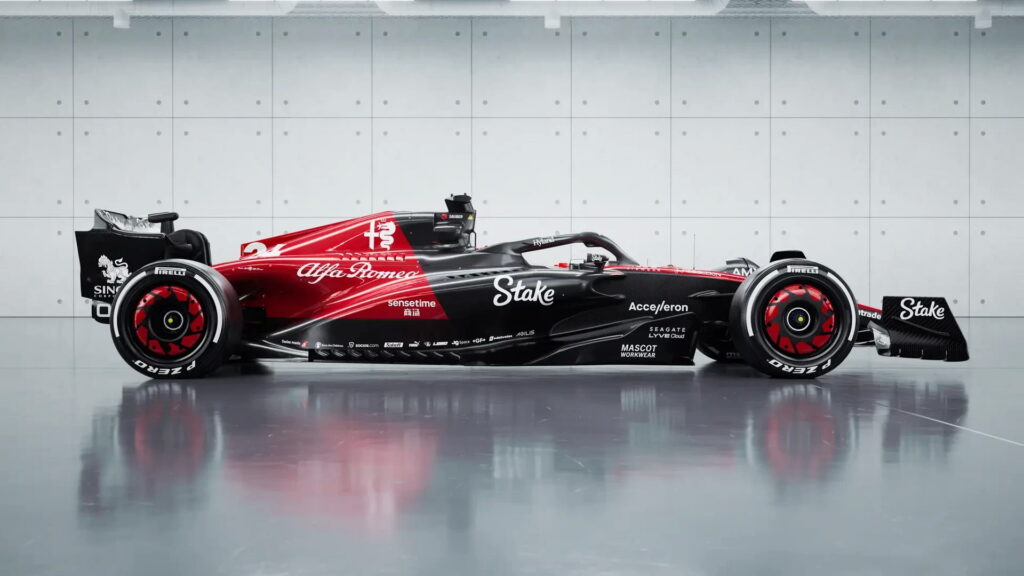 Alfa Romeo C43 Joins The Dark Side With New Look For 2023 F1 Season ...