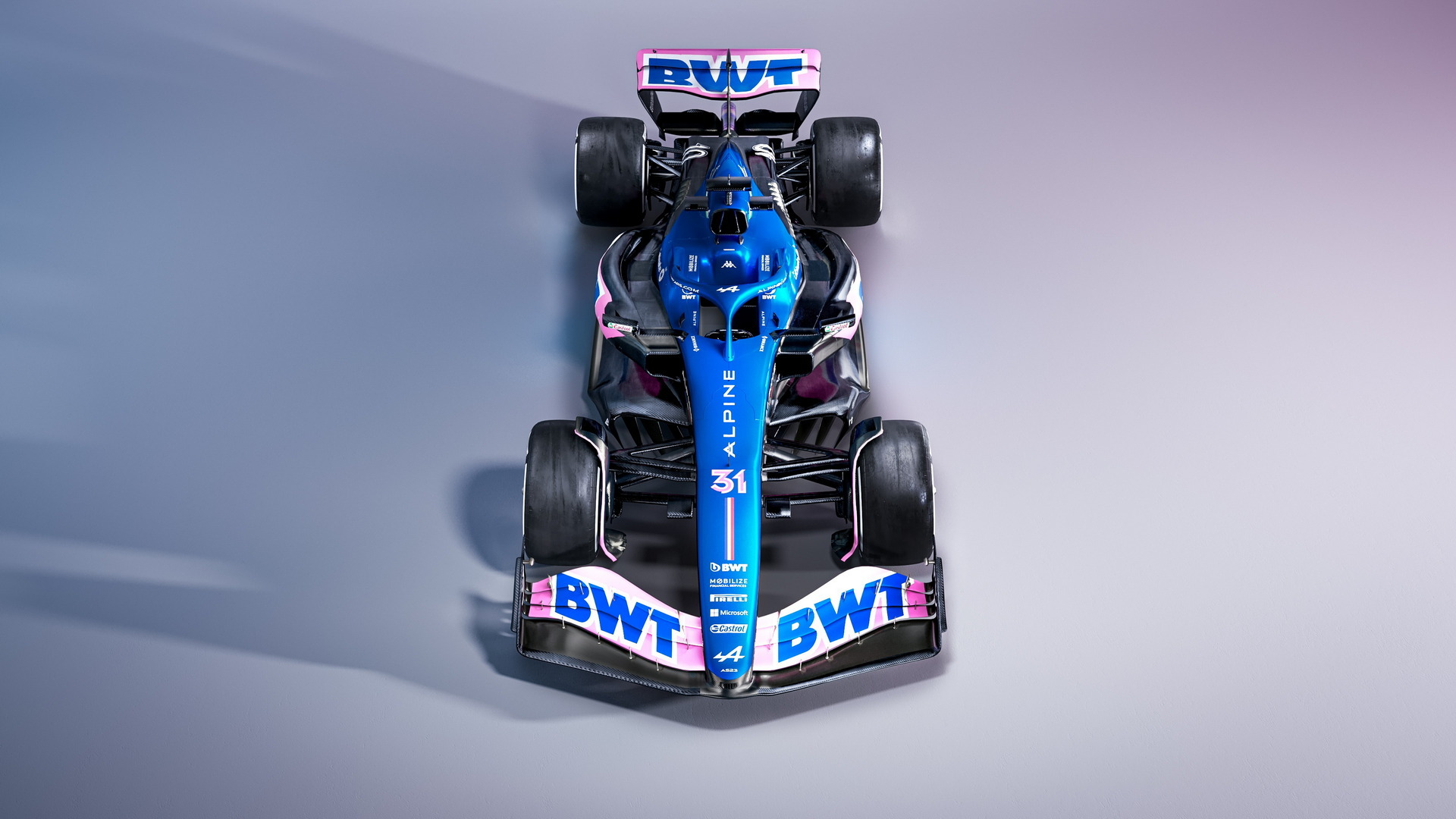 Alpine A523 Debuts Cute Pink Outfit To Finish Off The 2023 Formula 1 ...