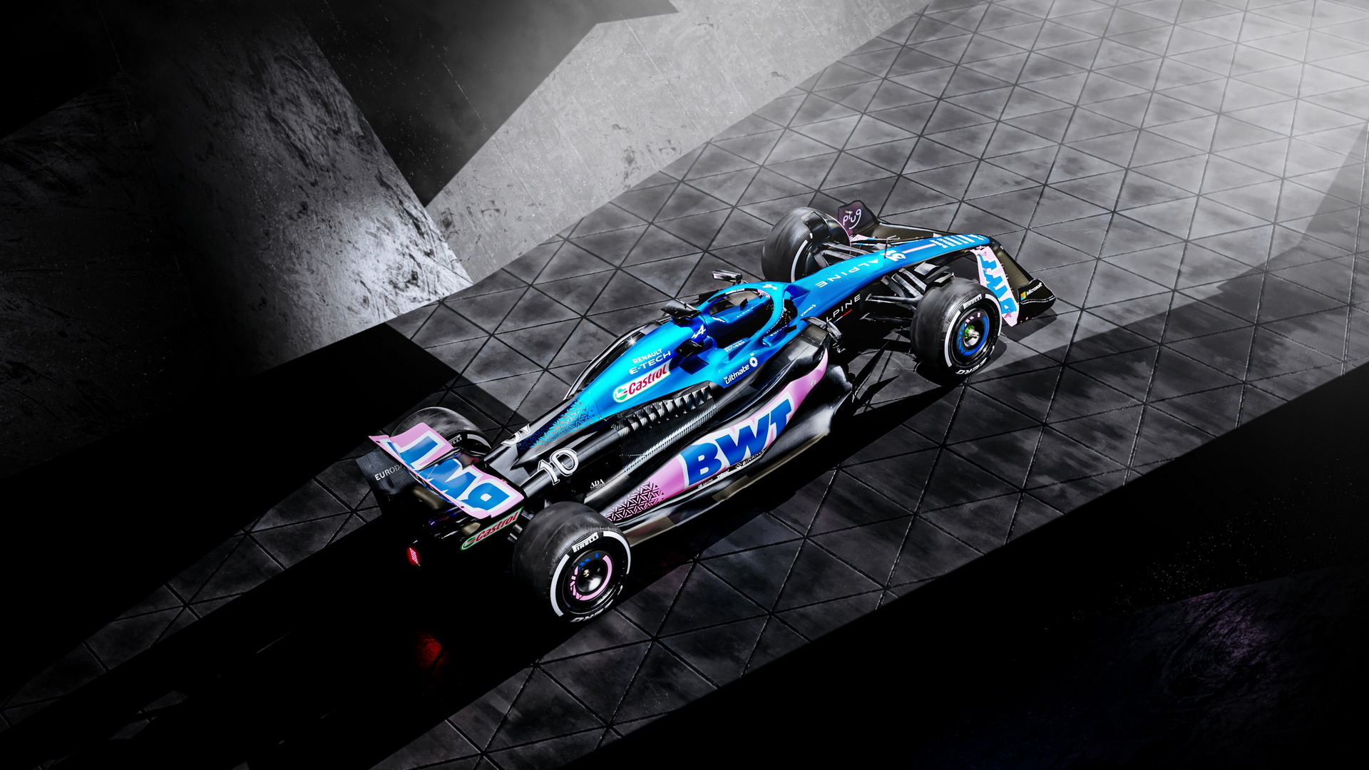 Alpine A523 Debuts Cute Pink Outfit To Finish Off The 2023 Formula 1 ...
