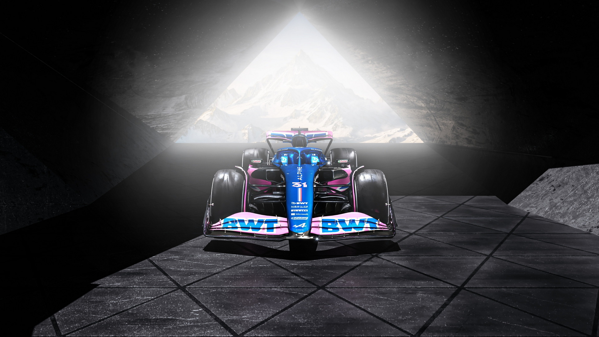 Alpine A523 Debuts Cute Pink Outfit To Finish Off The 2023 Formula 1 ...