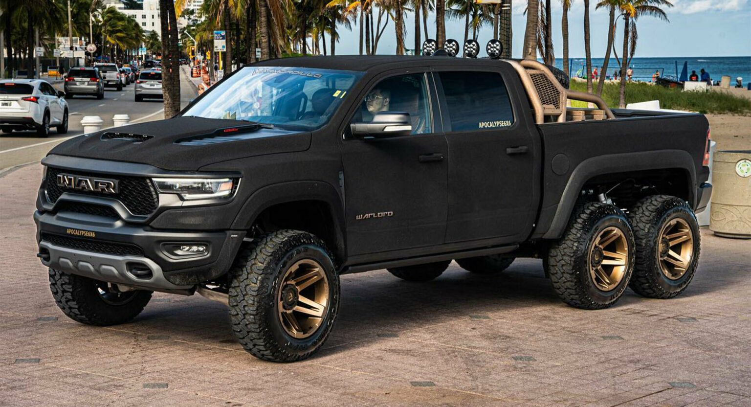 You Won’t Find A Crazier Ram 1500 TRX Than This Custom 6×6 | Carscoops