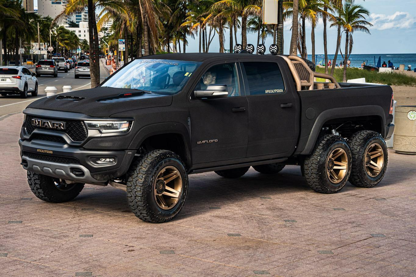You Won’t Find A Crazier Ram 1500 TRX Than This Custom 6×6 | Carscoops