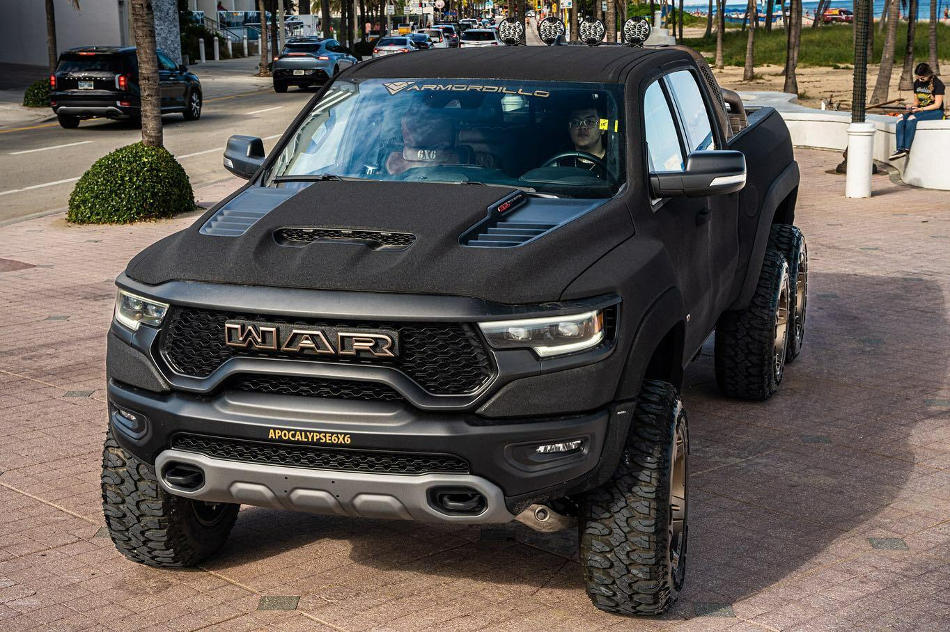 You Won’t Find A Crazier Ram 1500 TRX Than This Custom 6×6 | Carscoops