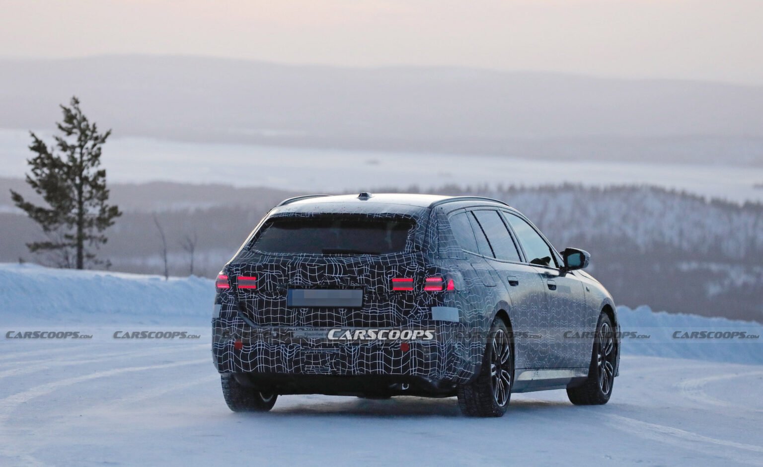 2024 BMW i5 Touring Gives Us A Peek At Its Rear-Axle Steering | Carscoops