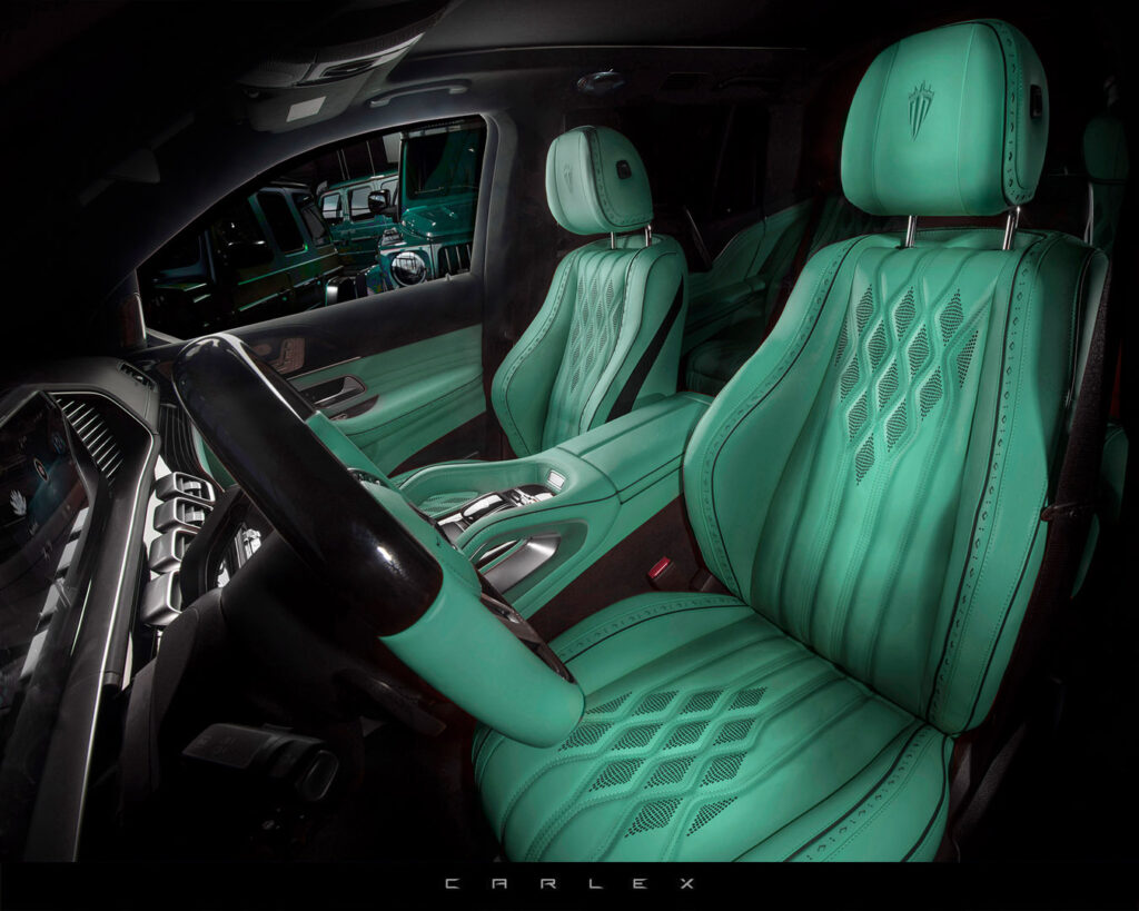 Carlex Turns Up The Glam With Mint Green & Gold Mercedes-Maybach GLS | Carscoops