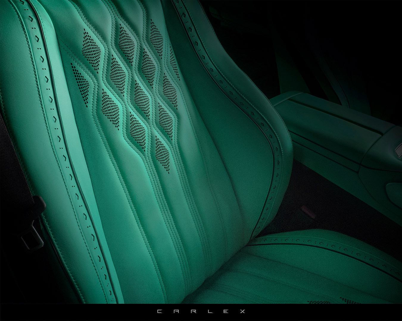 Carlex Turns Up The Glam With Mint Green & Gold Mercedes-Maybach GLS ...