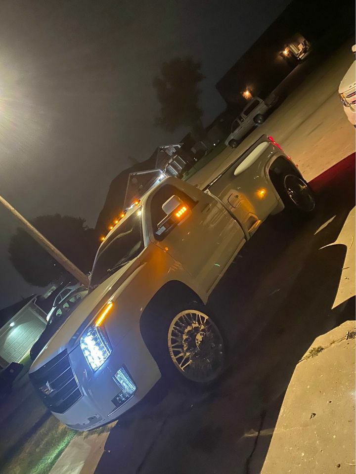 Escaladeado: Cadillac Front-End Swaps With Chevy Silverado Pickup ...