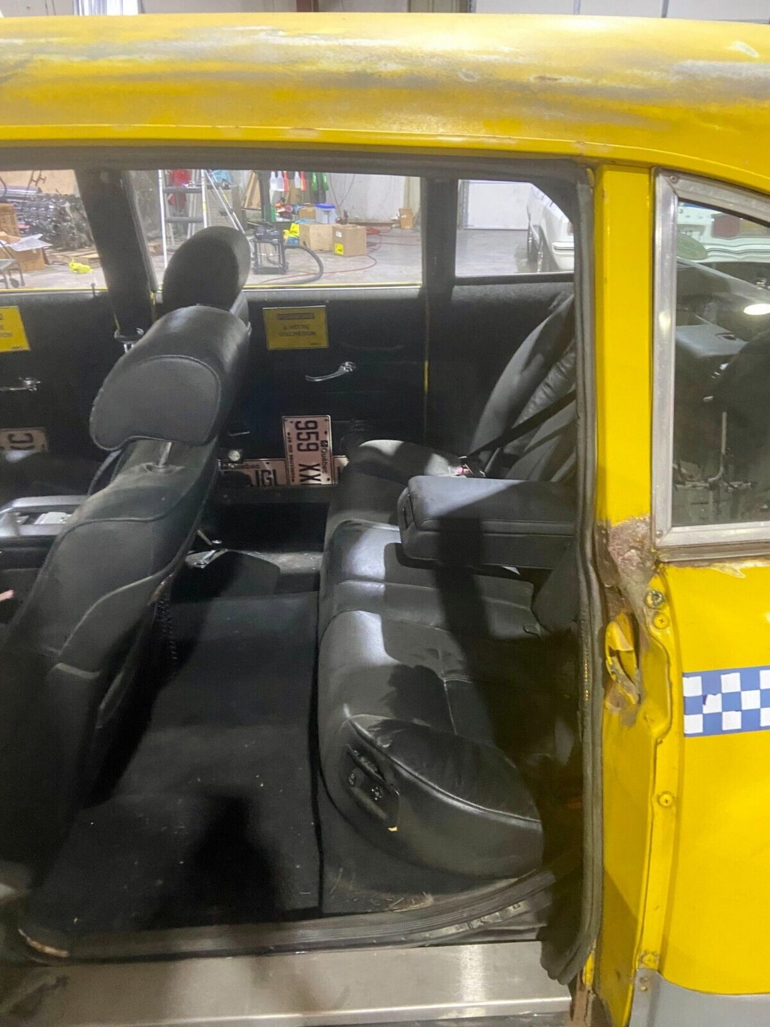 You Could Burn Cash Or Buy This BMW 750iL V12 With A Checker Taxi Cab ...