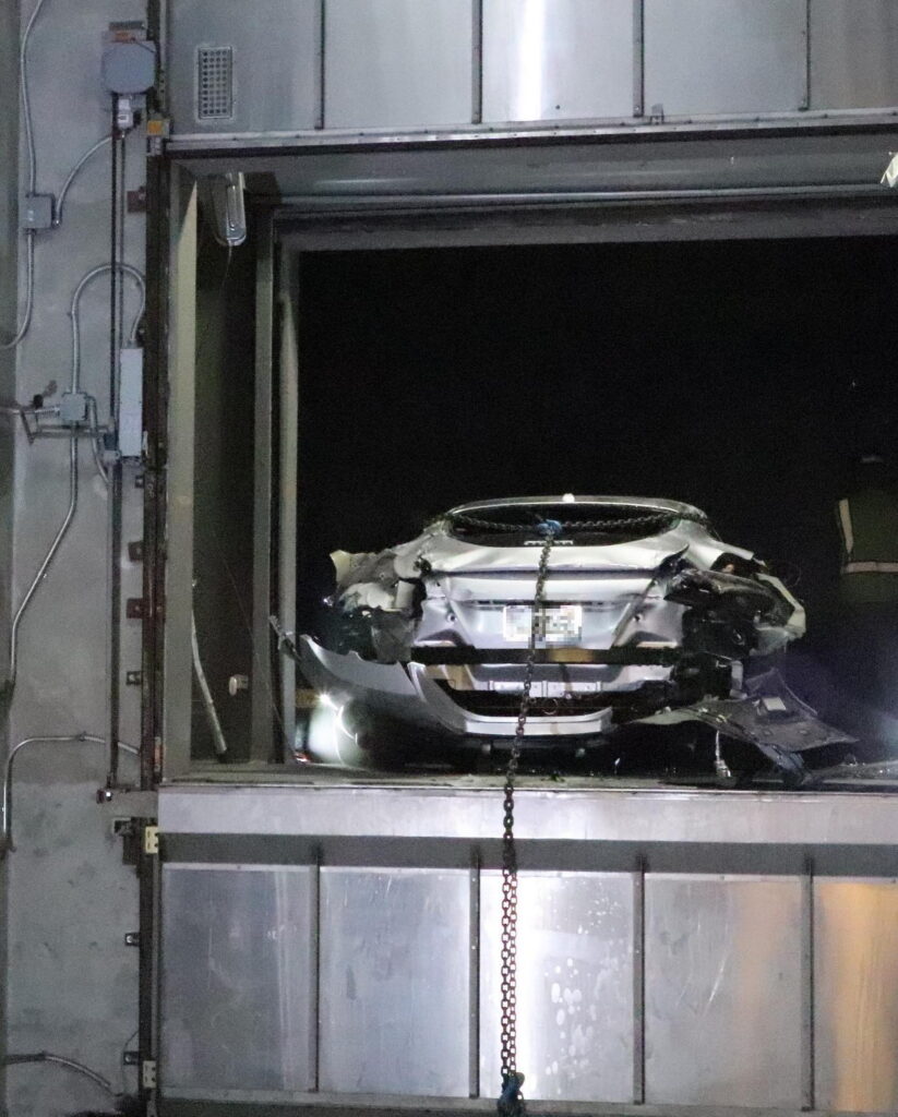 Ferrari Roma Hangs Mid-Air After Dramatic Elevator Mishap At High-End ...