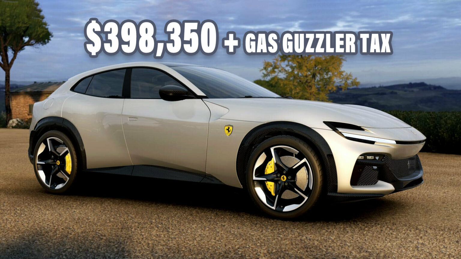 New Ferrari Purosangue Starts At $398,350, Nearly Twice The Price Of A ...