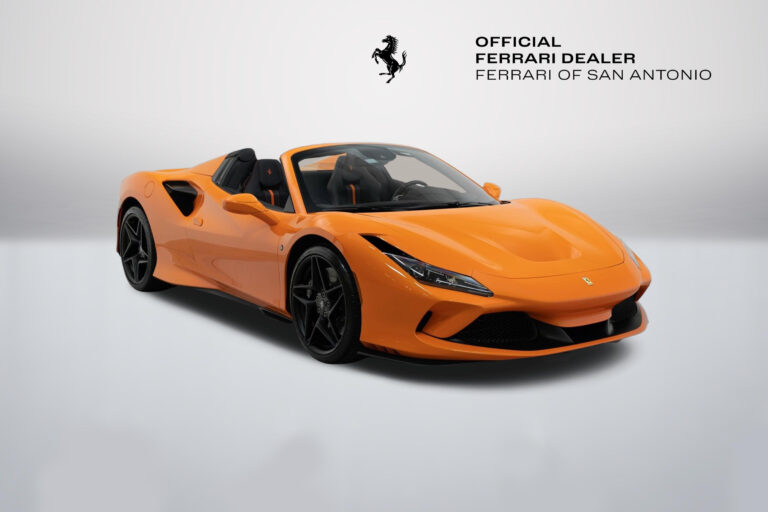 This Ferrari F8 Spider Was Custom Ordered In A Lamborghini Orange ...