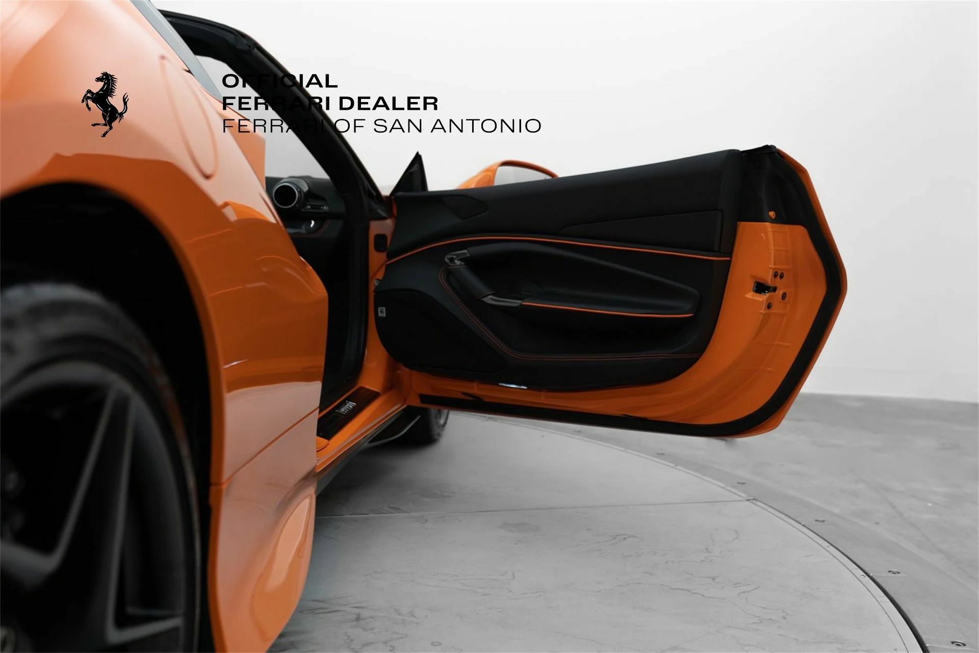 This Ferrari F8 Spider Was Custom Ordered In A Lamborghini Orange ...