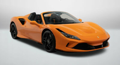 This Ferrari F8 Spider Was Custom Ordered In A Lamborghini Orange ...