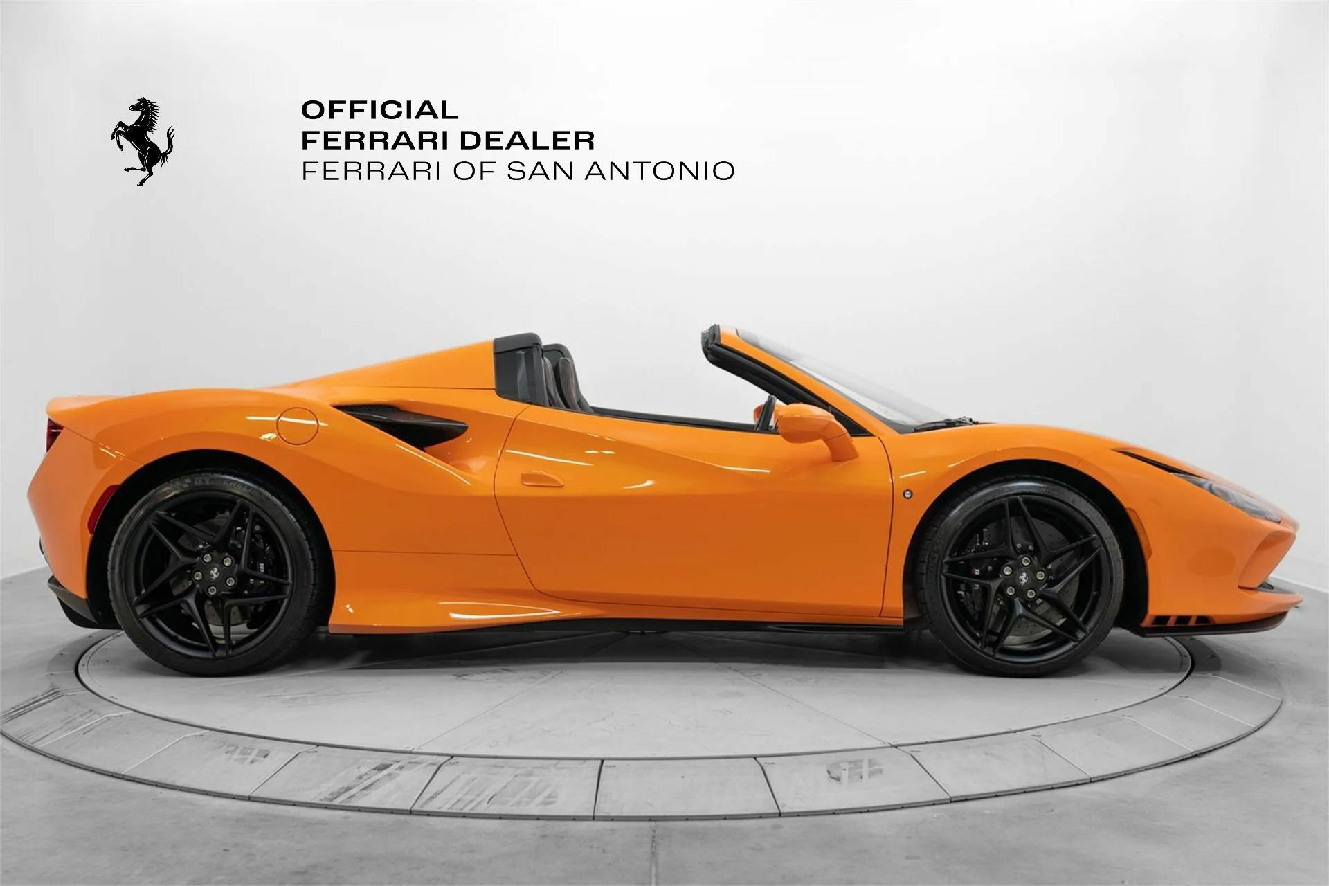 This Ferrari F8 Spider Was Custom Ordered In A Lamborghini Orange ...
