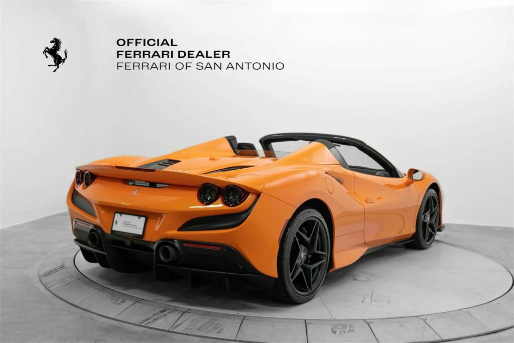 This Ferrari F8 Spider Was Custom Ordered In A Lamborghini Orange ...