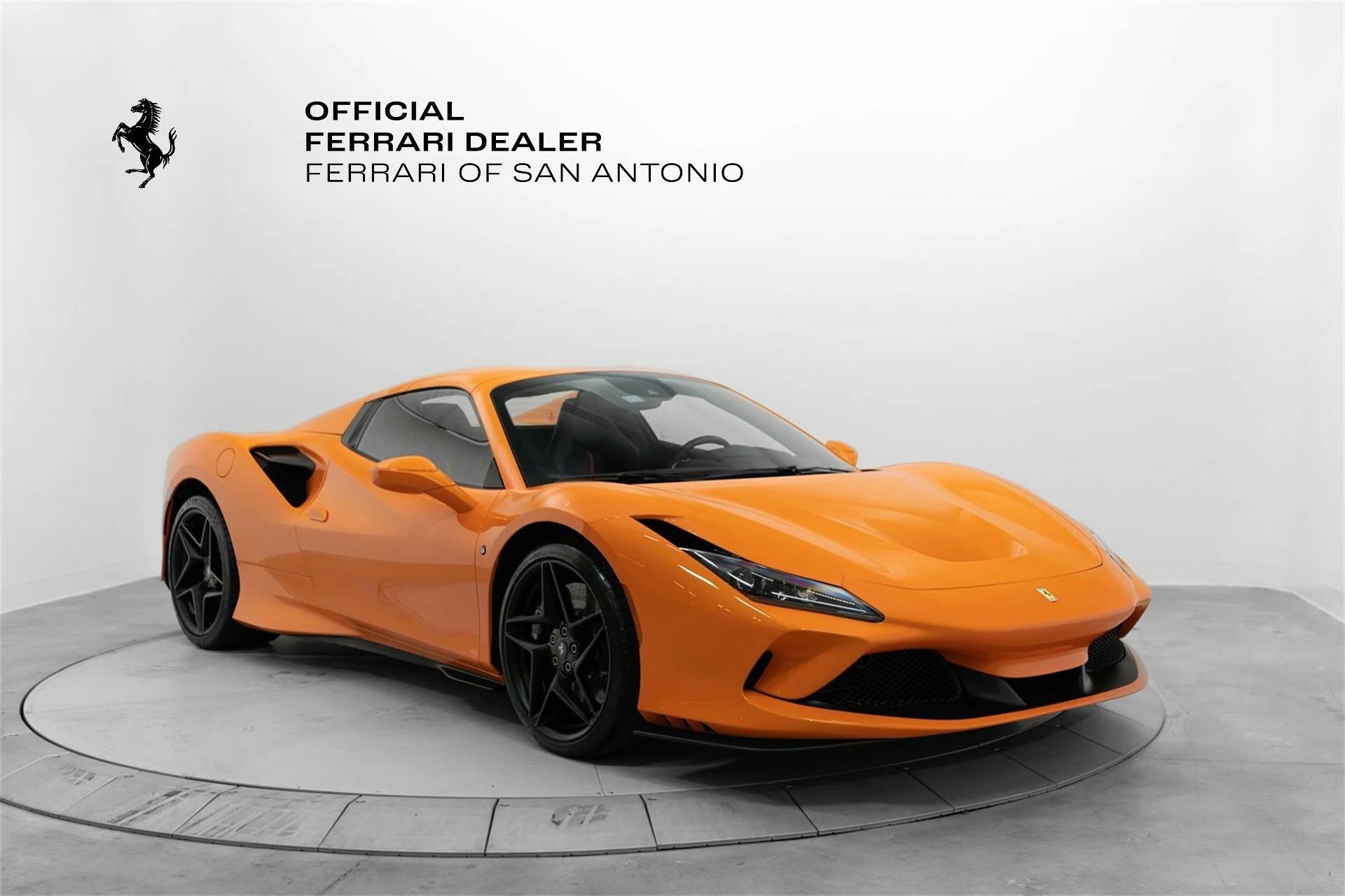 This Ferrari F8 Spider Was Custom Ordered In A Lamborghini Orange ...