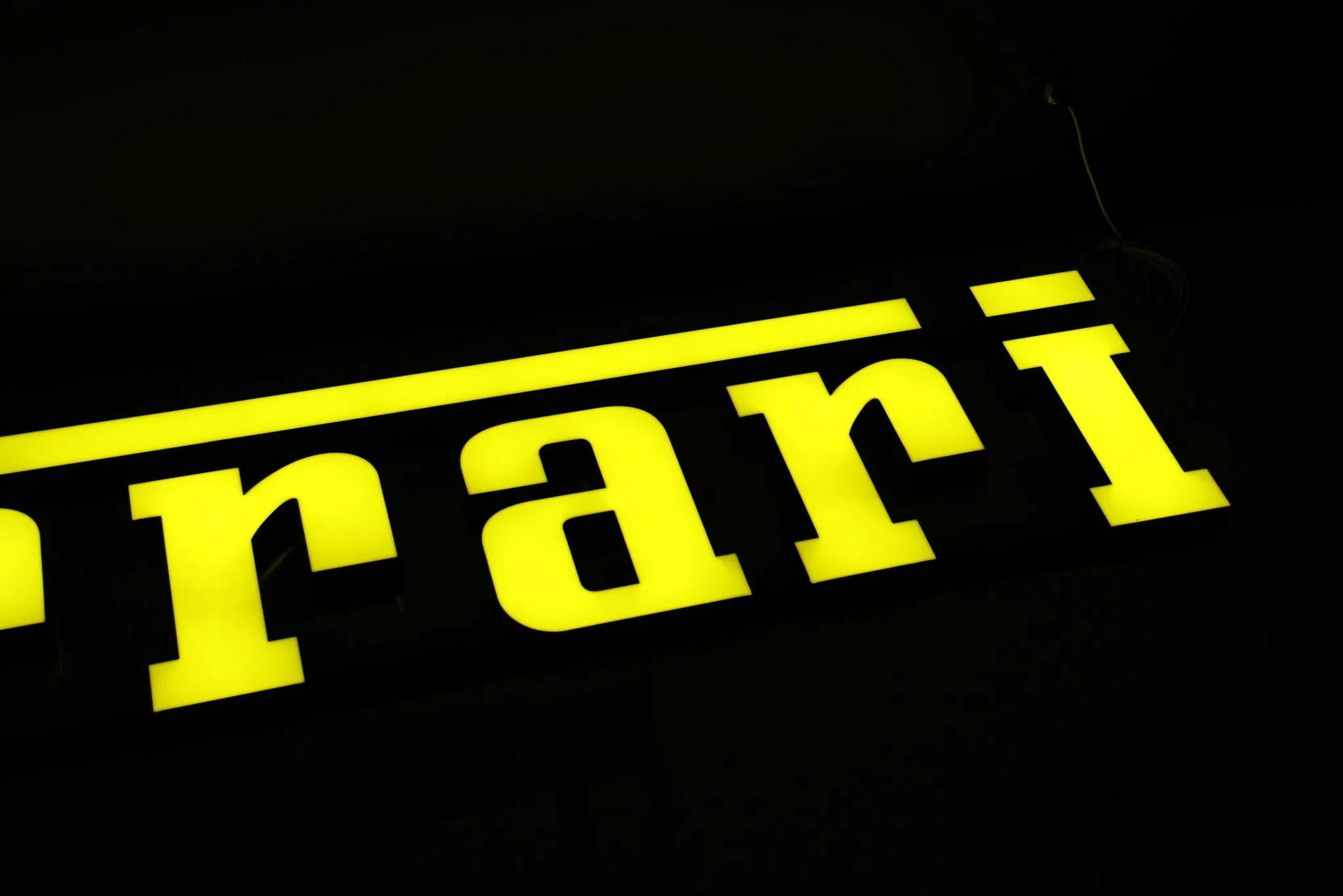 This Illuminated Ferrari Sign Is Perfect For Your Multi-Million Dollar ...