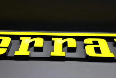 This Illuminated Ferrari Sign Is Perfect For Your Multi-Million Dollar ...