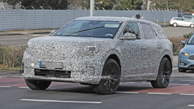 Closer Look At The 2024 Ford Electric SUV Based On The VW ID.4 | Carscoops