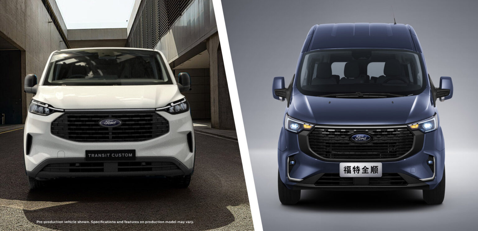 Ford Modernizes The Old Transit Custom In China | Carscoops