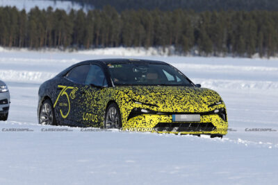 Lotus 133 Envya Electric Sedan Spotted Without Bulky Disguise For First ...